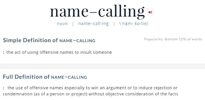 What Are We Teaching Our Children... And Each Other... About Name ...