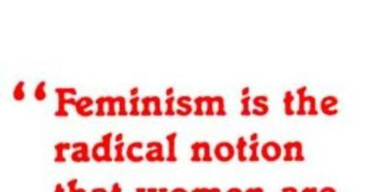 Feminism Fact: We Live in a Patriarchal Society