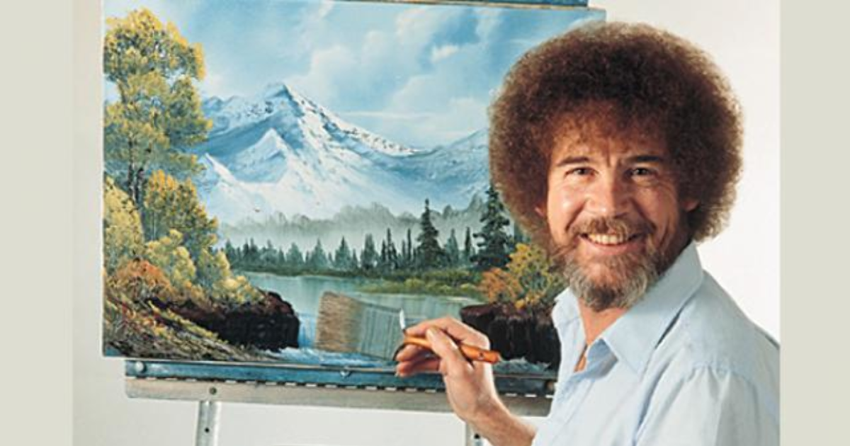 Life Lessons from Bob Ross, The Happy Little Painter - GirlsAskGuys