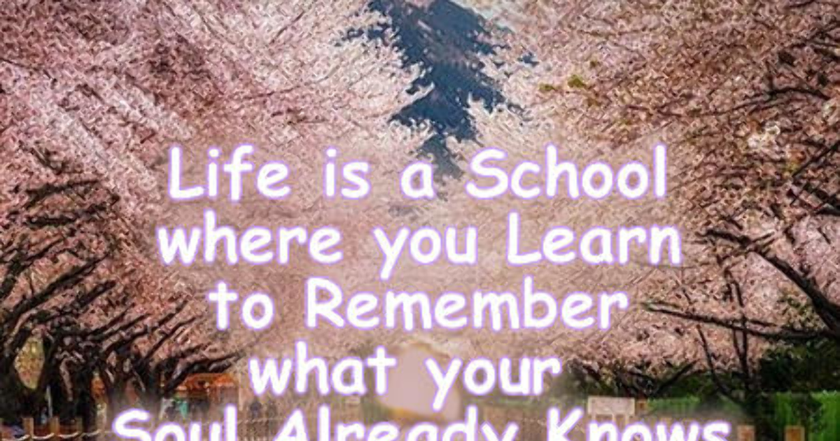 Life is A school. - GirlsAskGuys