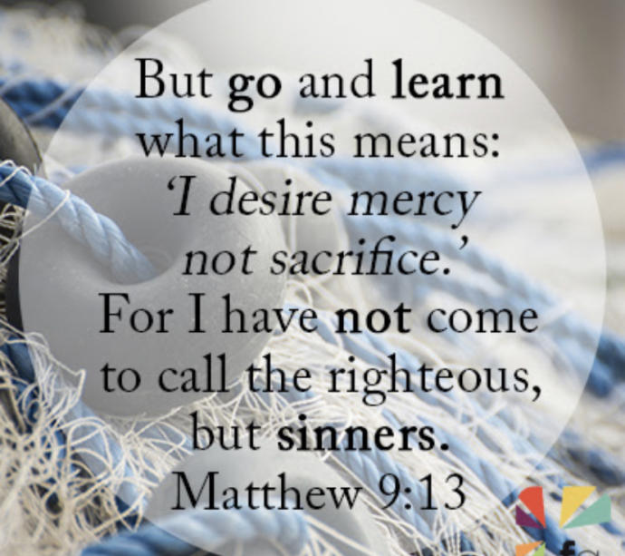 How I understand Matthew 9:13 - mercy and not sacrifice - bible talk ...