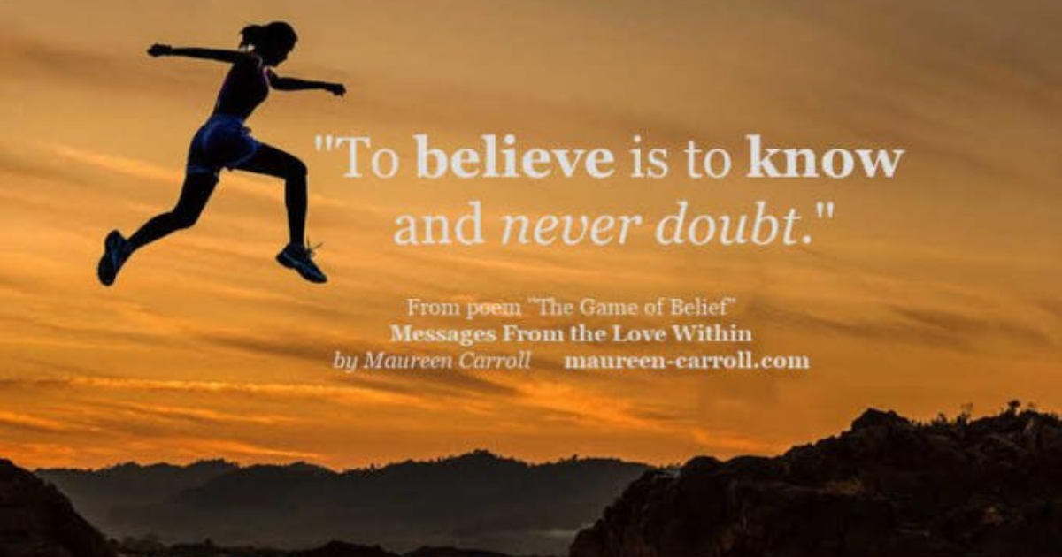 Belief: The power to move forward - GirlsAskGuys