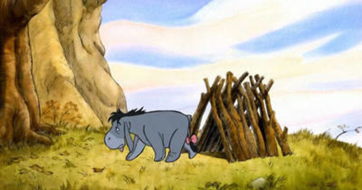 Why is Eeyore not only depressed but homeless too? - GirlsAskGuys