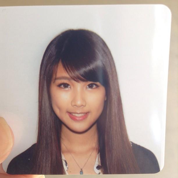 You are an Asian woman and this is your photo for your driver's license ...