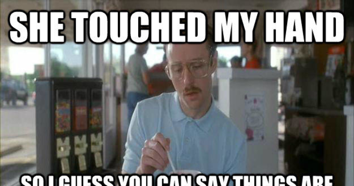 What does this lingering hand touch mean? - GirlsAskGuys