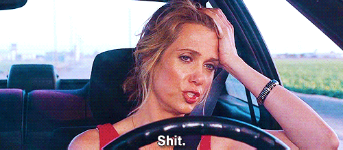 You are stuck in traffic and you feel an overwhelming feeling of ...