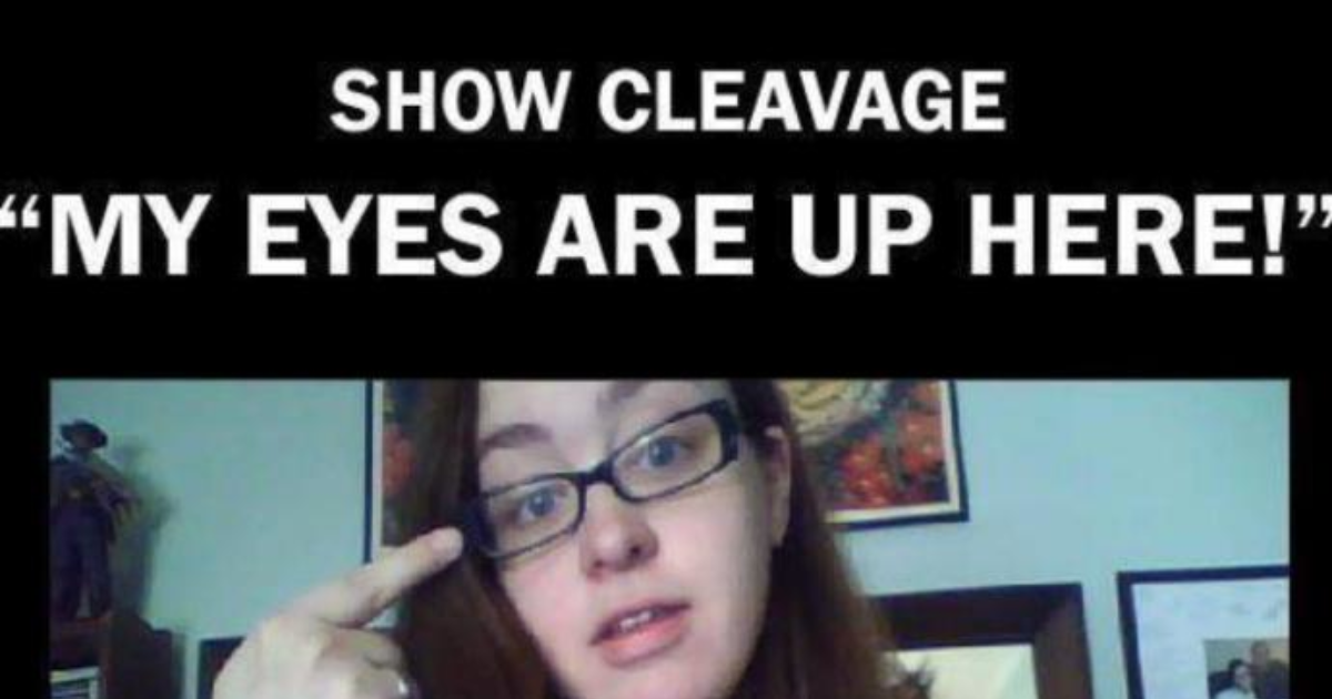 When you show cleavage, do you want men to look or not? - GirlsAskGuys