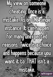 Is cheating a choice or a mistake? - GirlsAskGuys