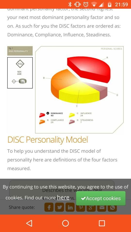 Which of the four DISC temperaments best describes you? - GirlsAskGuys