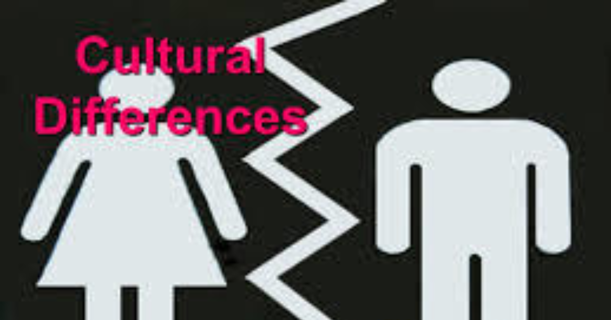Cultural Differences: Should there be cultural changes to end gender ...