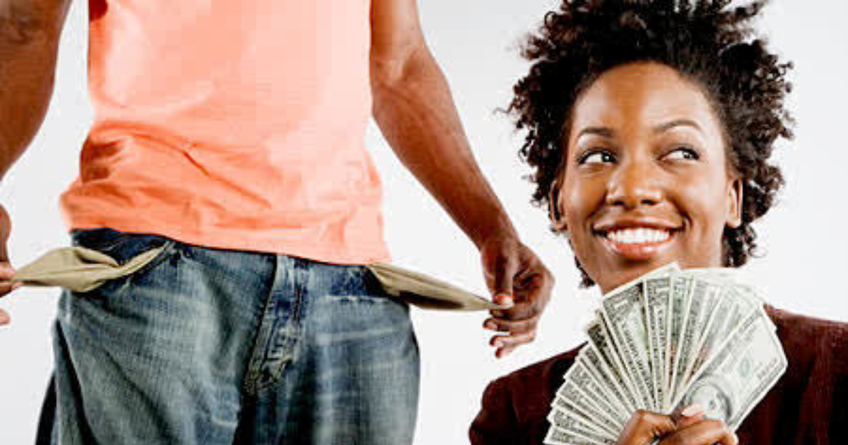 Do women like using men for their money or when men spend money on them ...