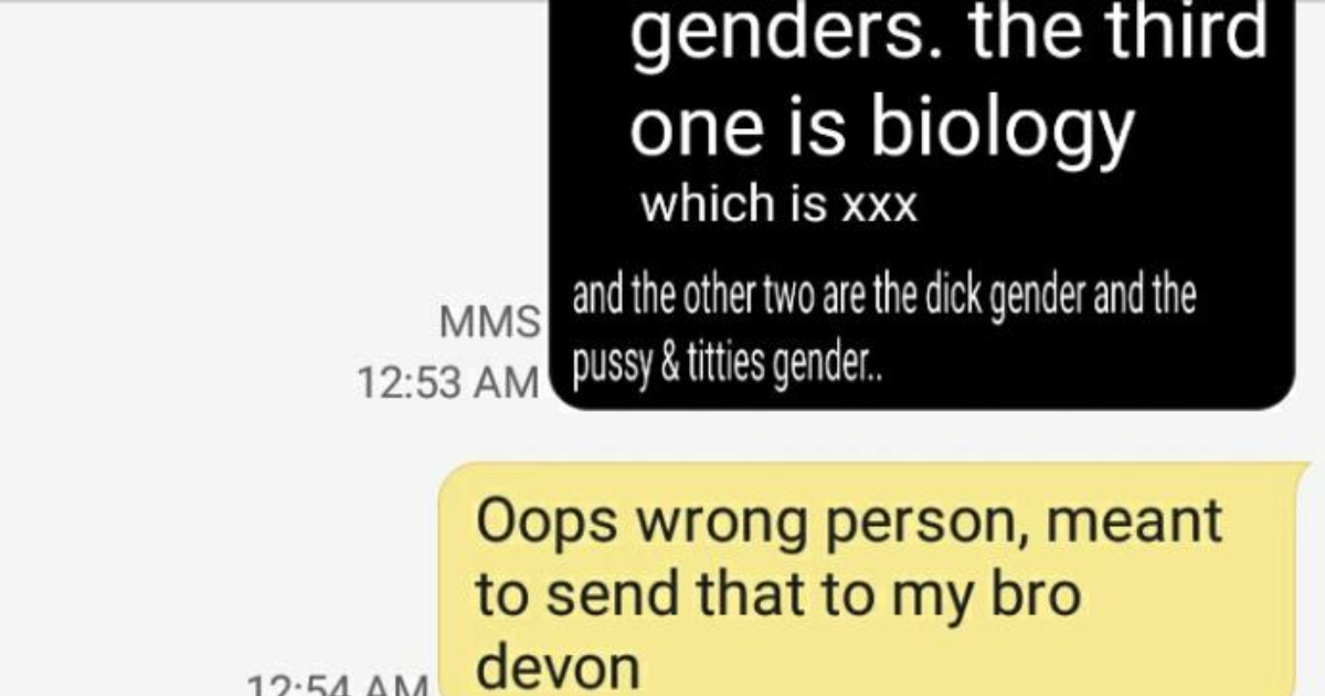 What does it mean when a female says "im a bad texter, im sorry ...