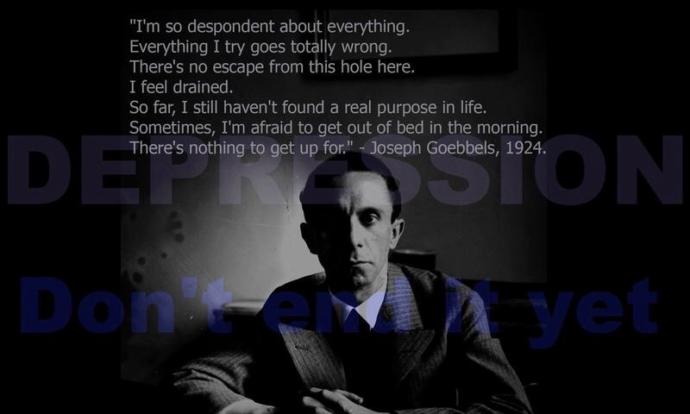 Did Joseph Goebbels have depression? - GirlsAskGuys