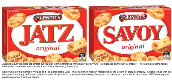 Aussies do you prefer Jatz or Ritz cracker biscuits? - GirlsAskGuys
