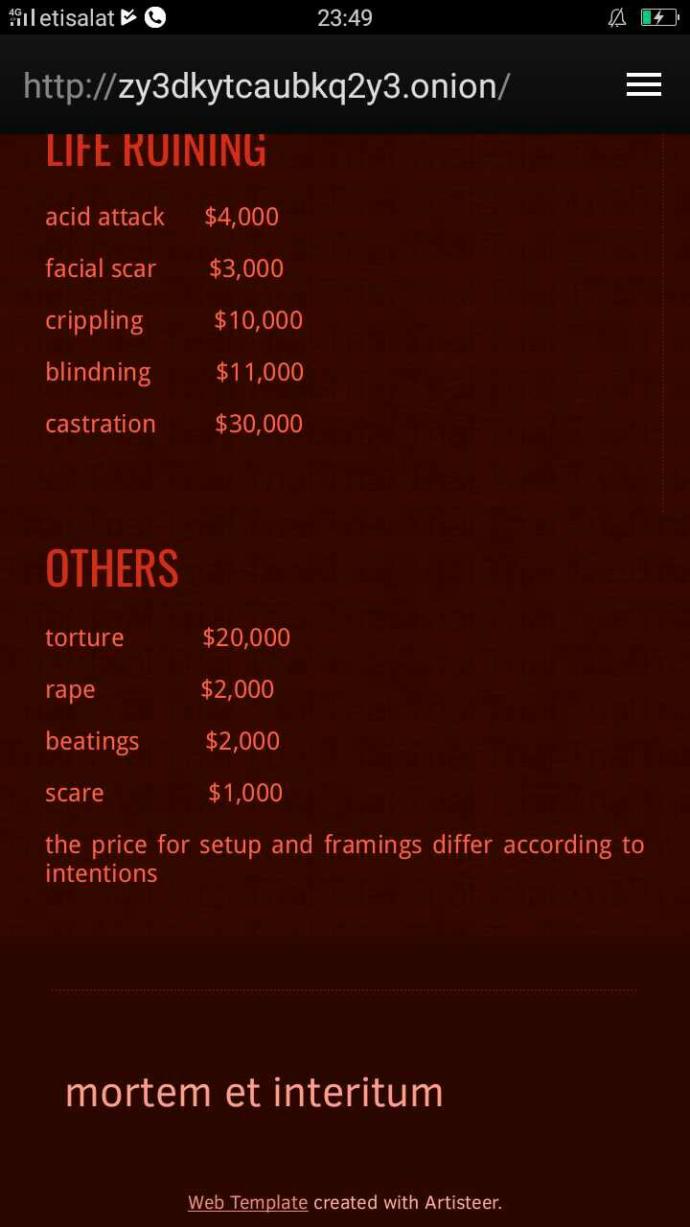 If it's so normal to hire a serial killer from the dark web, why don't ...