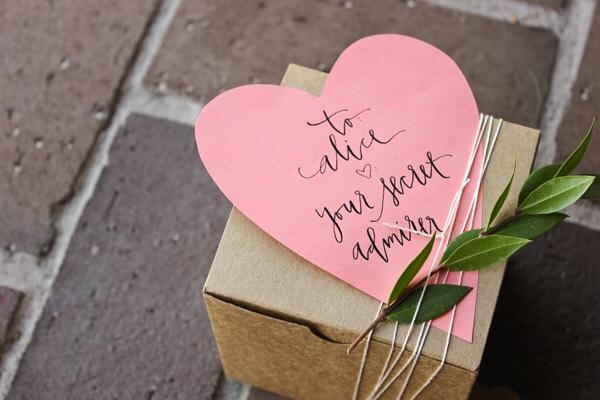 Have you ever received a Valentine’s Day card or gift from a secret ...