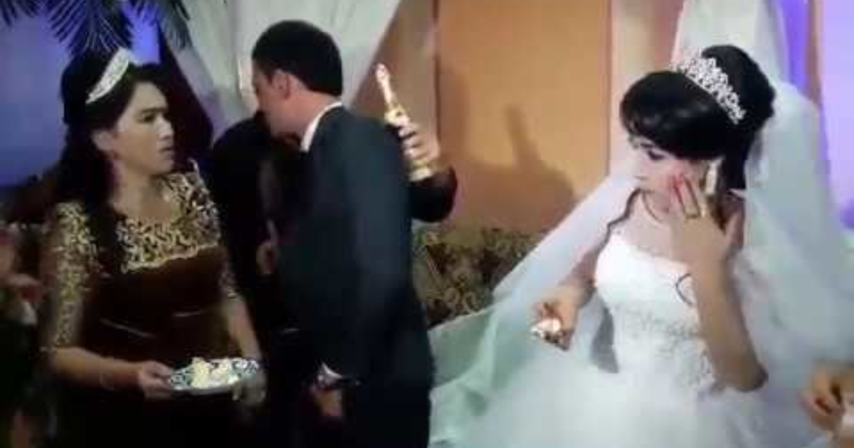 Groom slapped his bride on their wedding day, views (Video)? - GirlsAskGuys