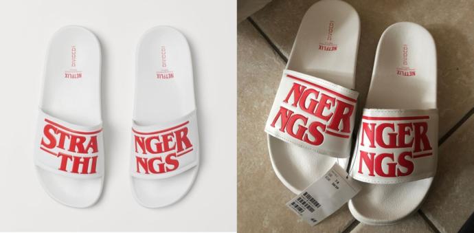 I ordered slippers from 'stranger things', how do you like them ...