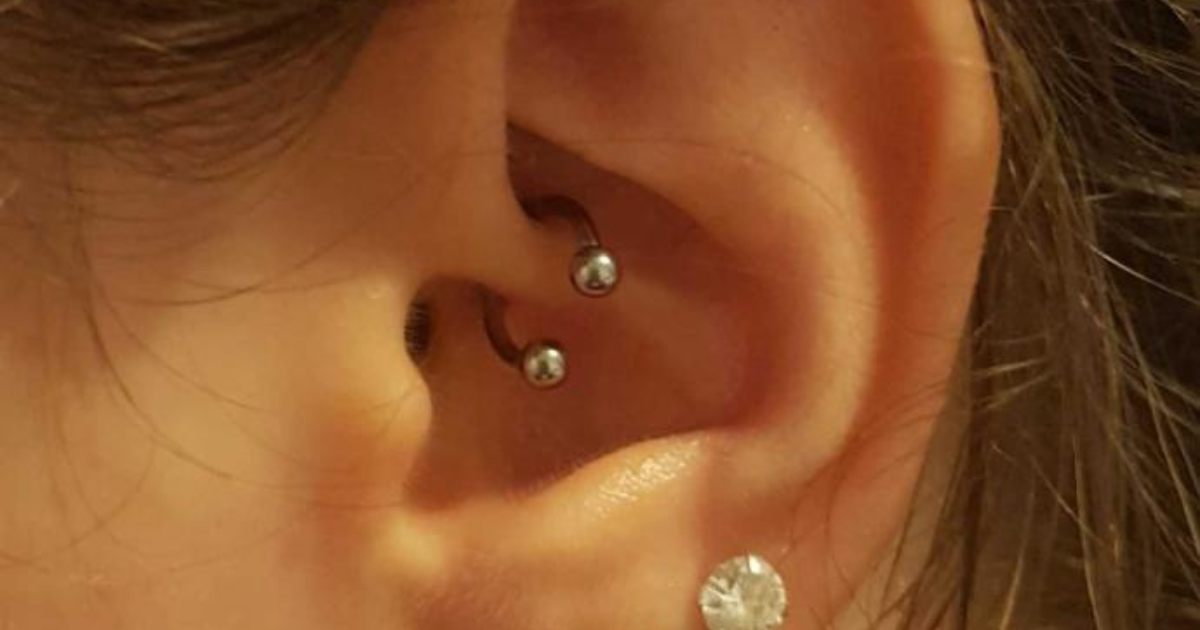 Is my daith piercing too shallow? - GirlsAskGuys