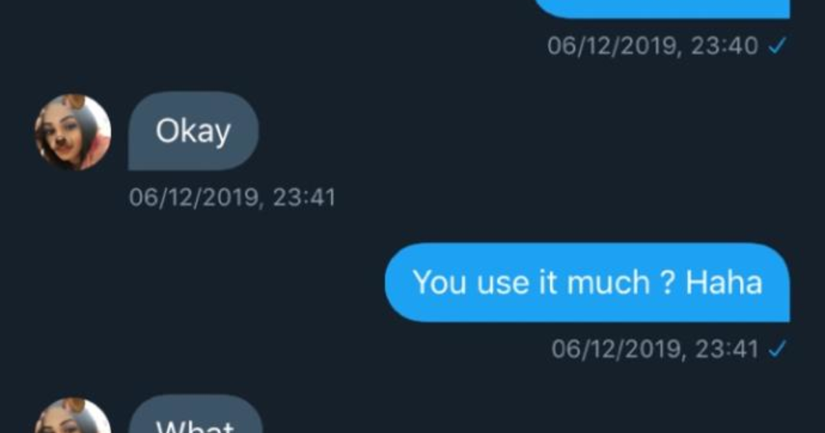 I’m on right and was I a bad texter? - GirlsAskGuys