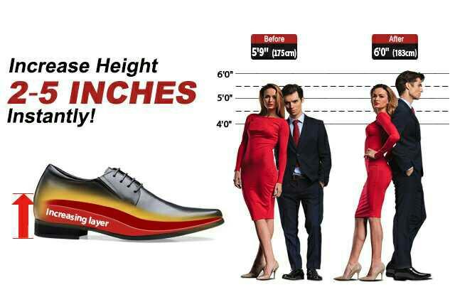 Is it false advertising for a guy to wear shoes that make him look ...