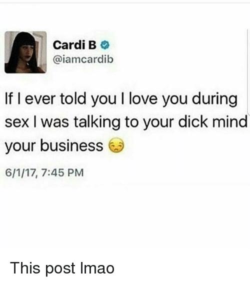 When You Hear I Love You During Sex Does It Or Would It For Virgins