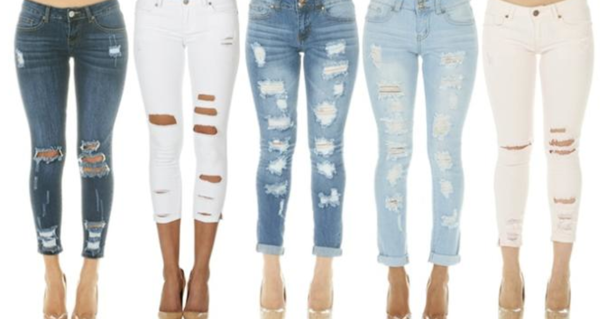 Are pre-ripped jeans stupid and a waste of money? - GirlsAskGuys