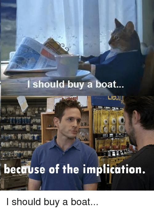 If a girl gets on a boat with a guy does that mean she doesn't mind the ...