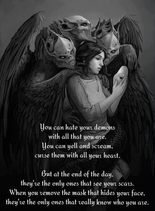 What "Demons" Are You Battling In Your Life Right Now? - GirlsAskGuys