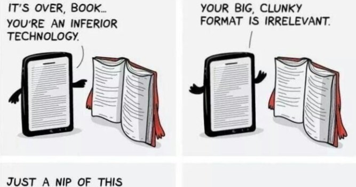 Can a computer ever replace a book? - GirlsAskGuys