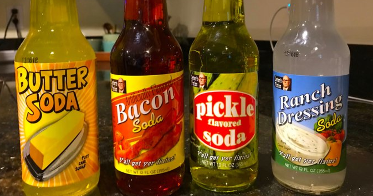 Would You Rather Drink Butter Soda, Grass Soda, Bacon Soda Or One Or ...