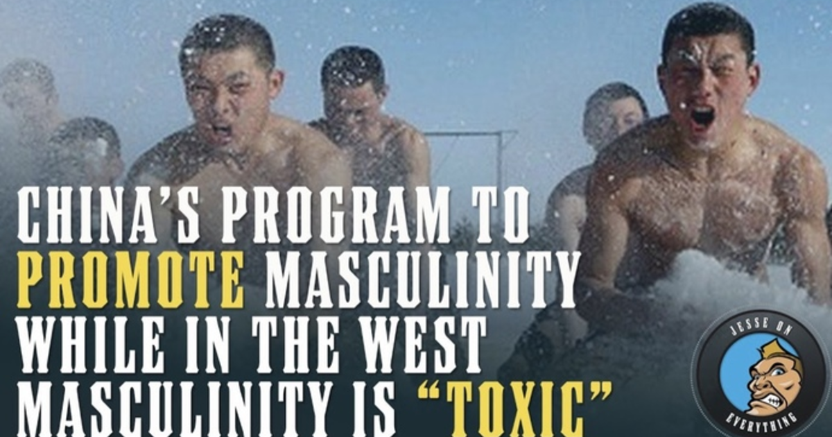 China is now promoting masculinity! while In Canada & Australia to ...