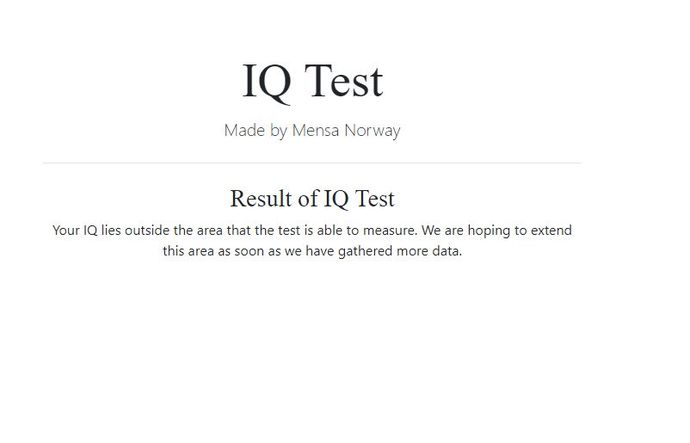 What's your unofficial IQ score according to the Mensa IQ Challenge ...