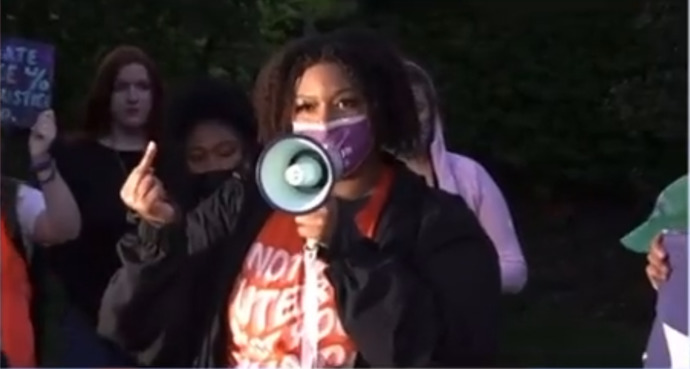 If someone uses the middle finger on you is that too much for you to ...