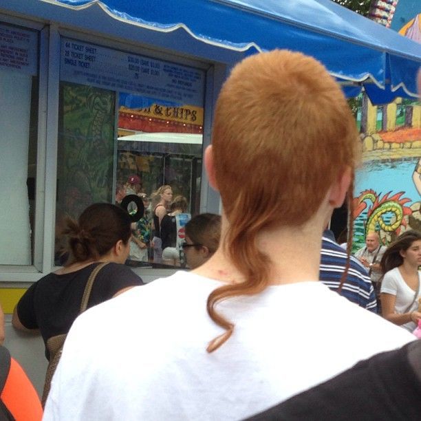 Guys, when you were a kid did you ever have the rat tail haircut ...
