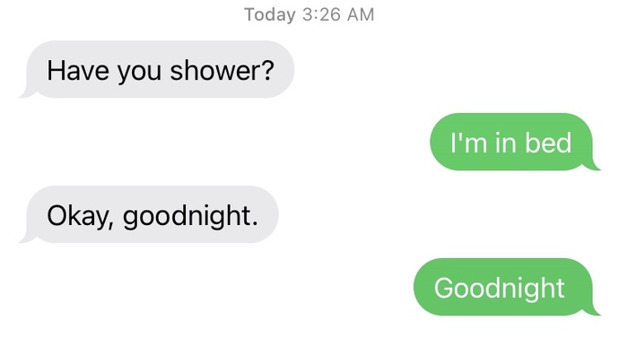 What’s the last text message you sent and received? - GirlsAskGuys