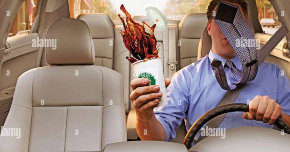 HAPPY Friday MORNING! Driving to work a car cuts in front of you slam ...