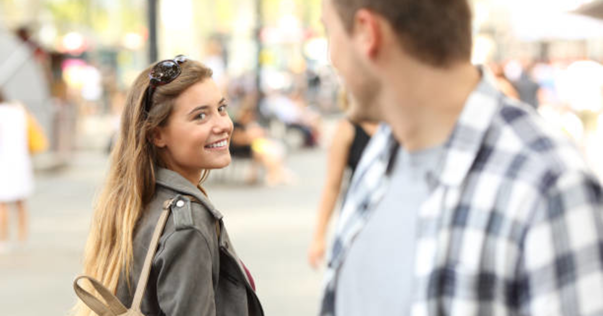 When you see a good looking stranger walking down the street, what ...