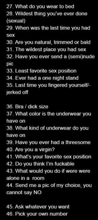 Just for fun? Pick a number? - GirlsAskGuys