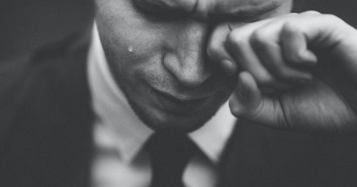 Does Crying Make a Man Weak Or Is Showing Emotion, a Masculine & Alpha ...