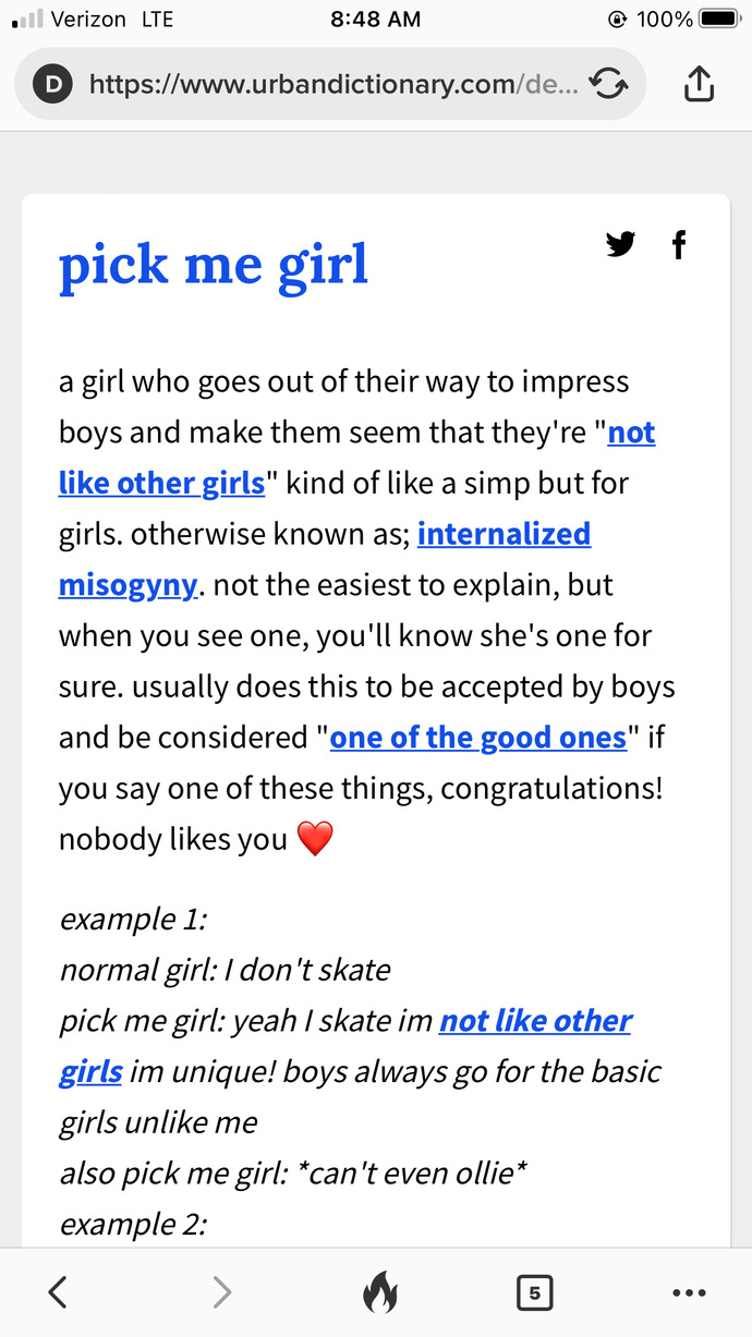 Do you know what a 'pick me girl' is? Have you known any in your life ...