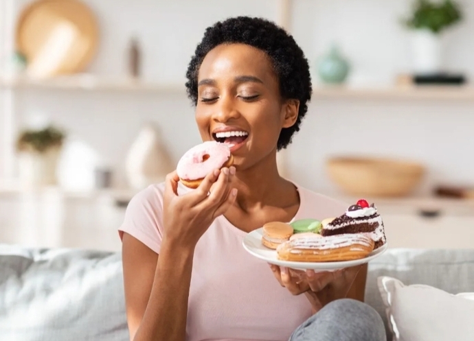 What's the deal with guys that stare at you when you're eating ...