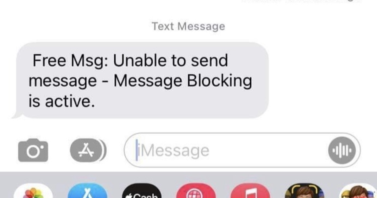 Is he blocking my texts at certain times? is that what that means ...