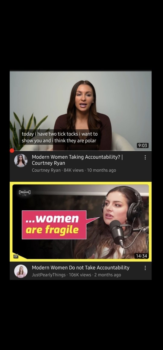 Why do you think a lot of women do not take accountability ...