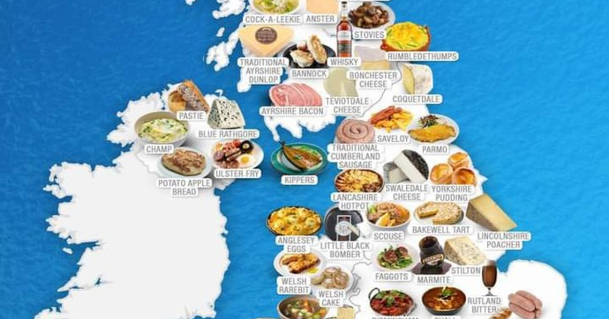 British food is the best in the world but where would you crash your ...