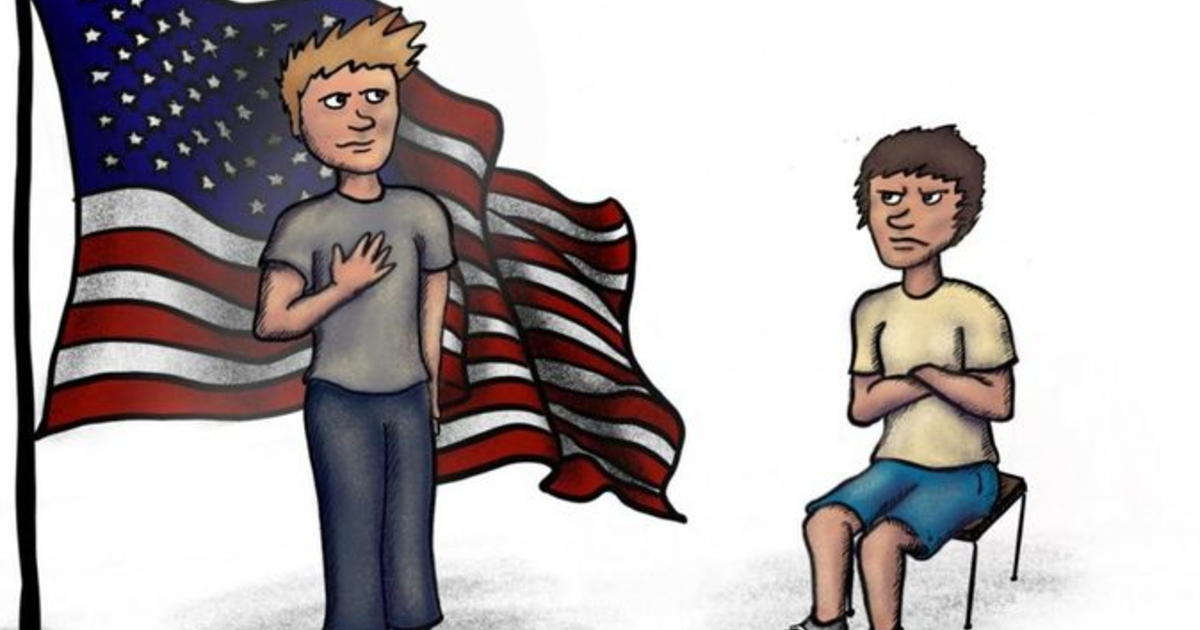 Do you stand for the American pledge of allegiance and do you believe ...