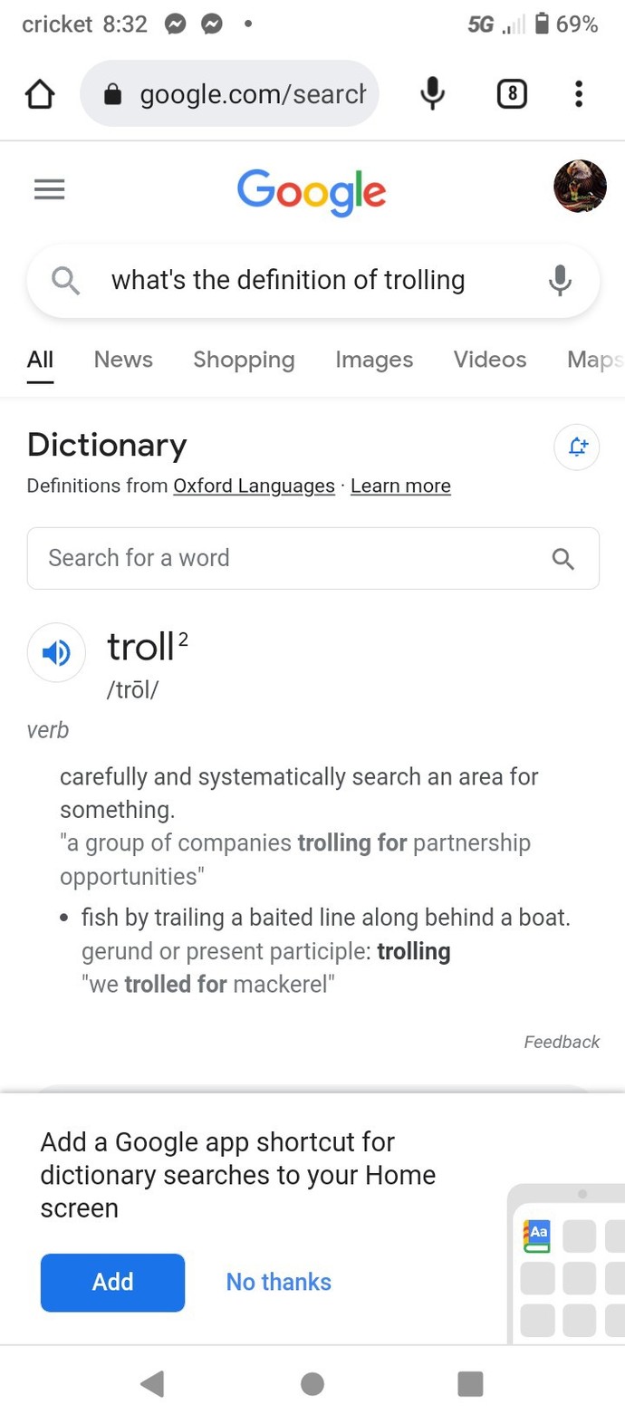 What's the definition of trolling? - GirlsAskGuys