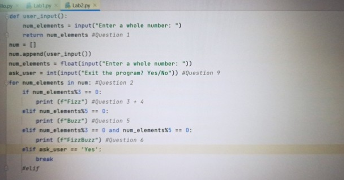 Python keeps giving me errors? - GirlsAskGuys