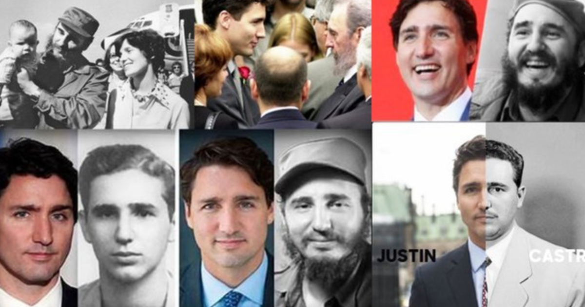 Do you believe the rumors that Justin Trudeau is Fidel Castro's son ...