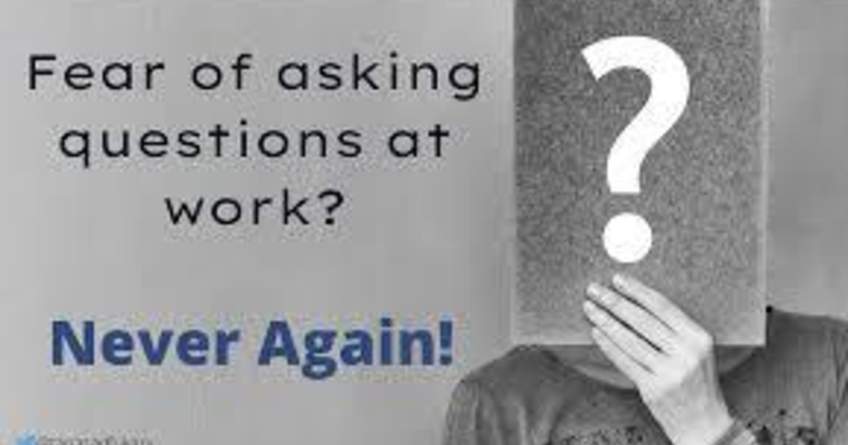 What do you think of colleagues that ask too many questions on how to ...